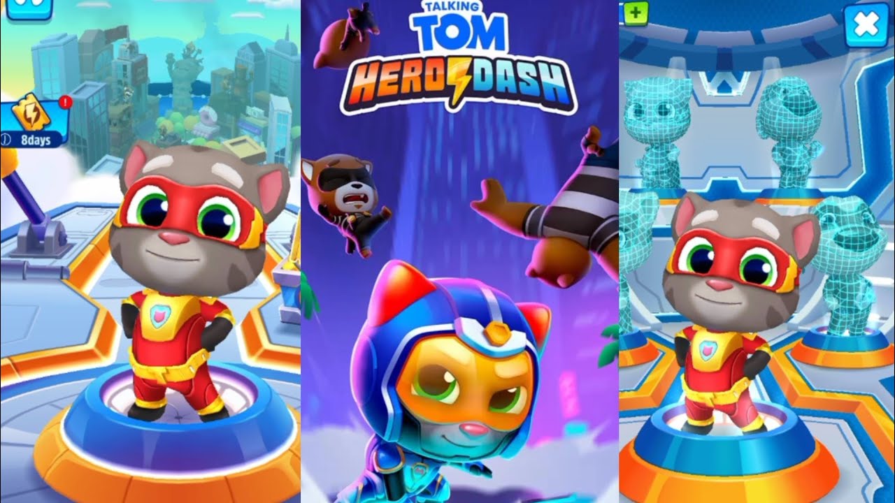Talking Tom Super Hero ⚡ Dash - YouTube