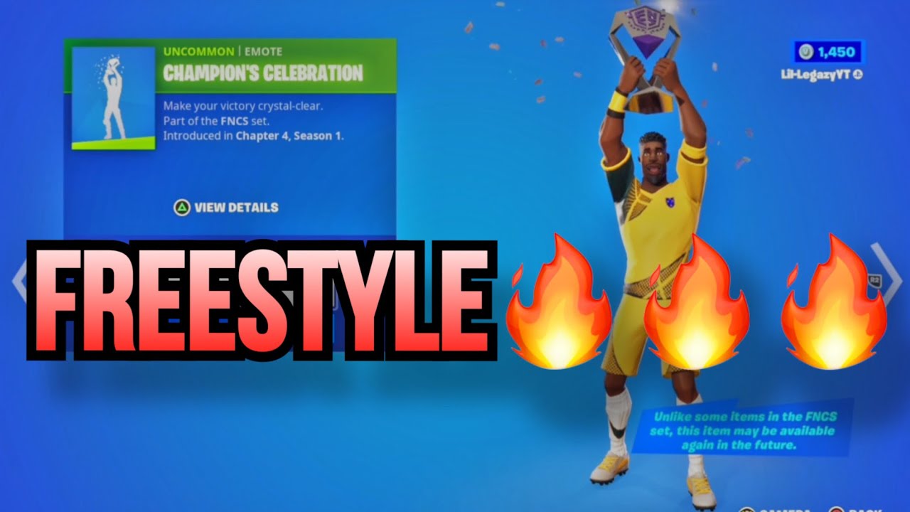 Rapper freestyles on a Fortnite emote 🔥 - YouTube