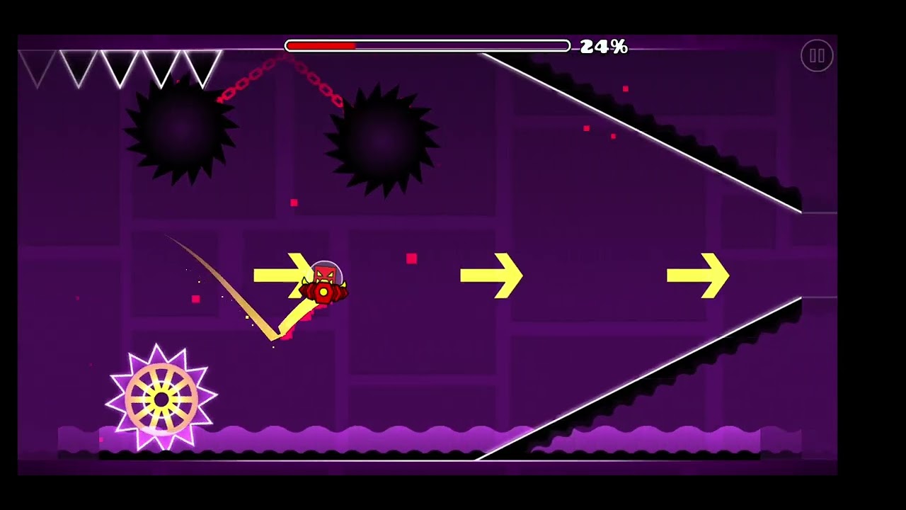 [Geometry Dash] Back one day 1 layout and 4 bossfights - YouTube