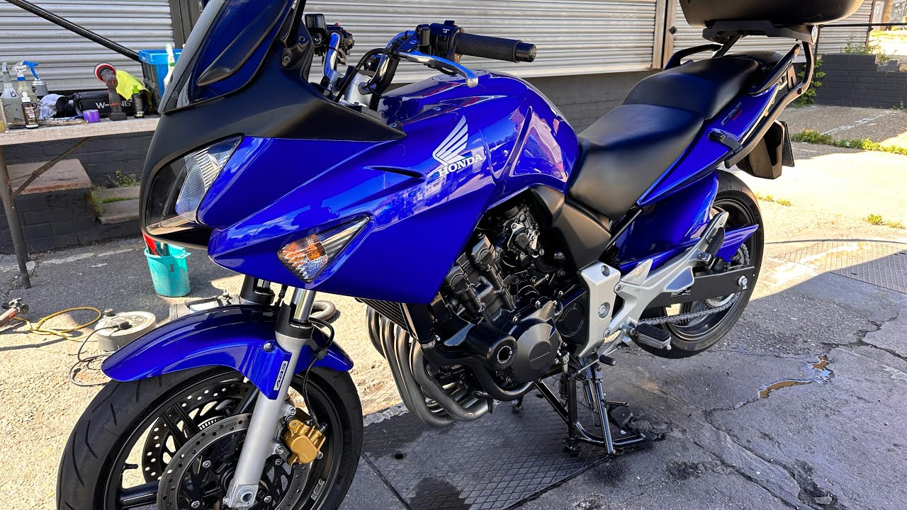 Honda CBF600 Full Detail - YouTube