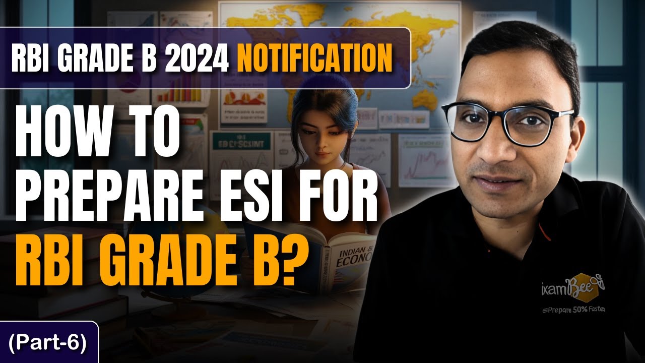 RBI Grade B Notification Se Pehle ESI By CP Joshi Sir Ex AGM RBI rbi-grade-b-notification-se-pehle-esi-by-cp-joshi-sir-ex-agm-rbi