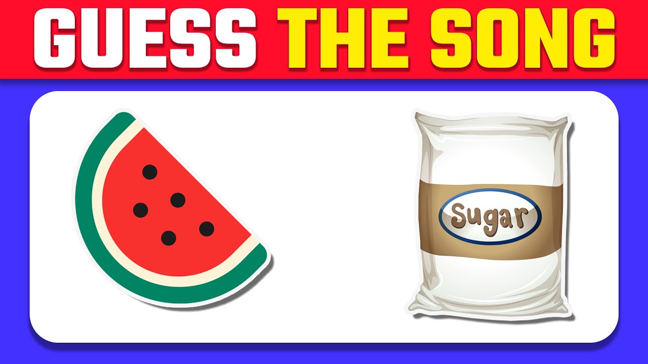Guess The Song By Emoji 🎤🎶 30 Popular Songs | Music Quiz | Emoji ...