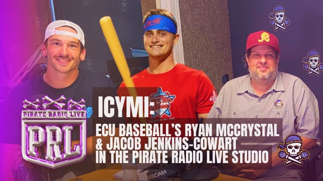 ICYMI: ECU Baseball’s Jacob Jenkins-Cowart and Ryan McCrystal joined ...