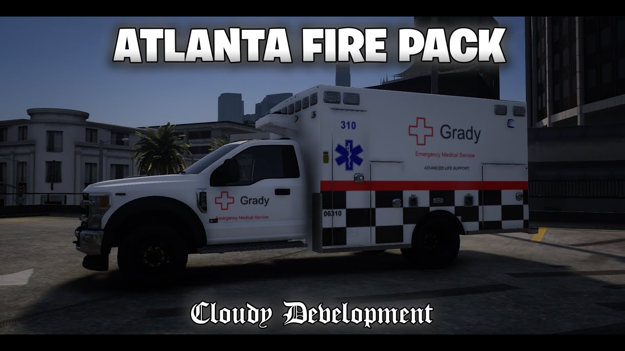 Atlanta EMS Car Pack FiveM | Debadged-Generic [Tebex] - YouTube