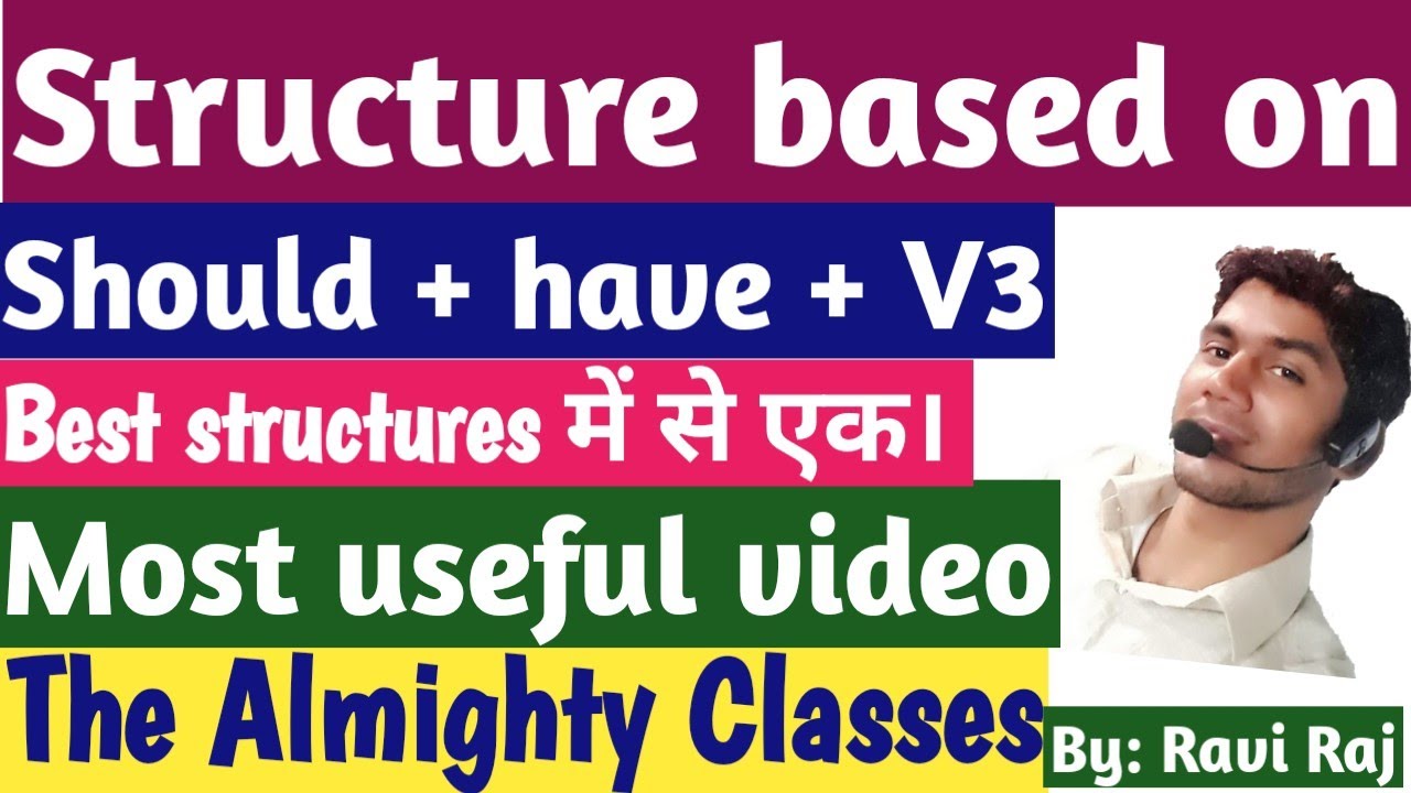 Most important structure for spoken English based on Modal Verb ...