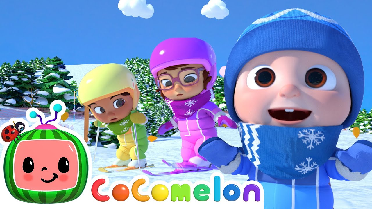 Ski Song | 🍉 CoComelon Kids Songs 🎶 - YouTube
