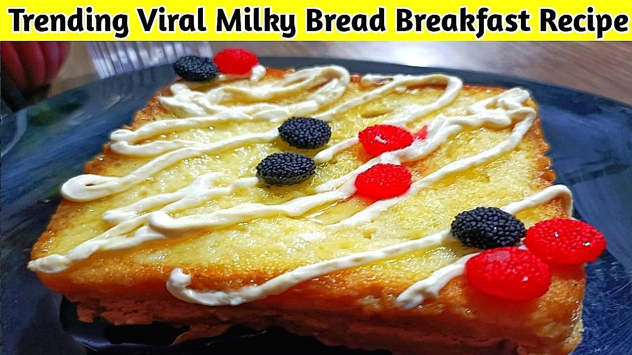 Viral Milky Bread Recipe |Creamy Milky Bread | How to make Trending ...