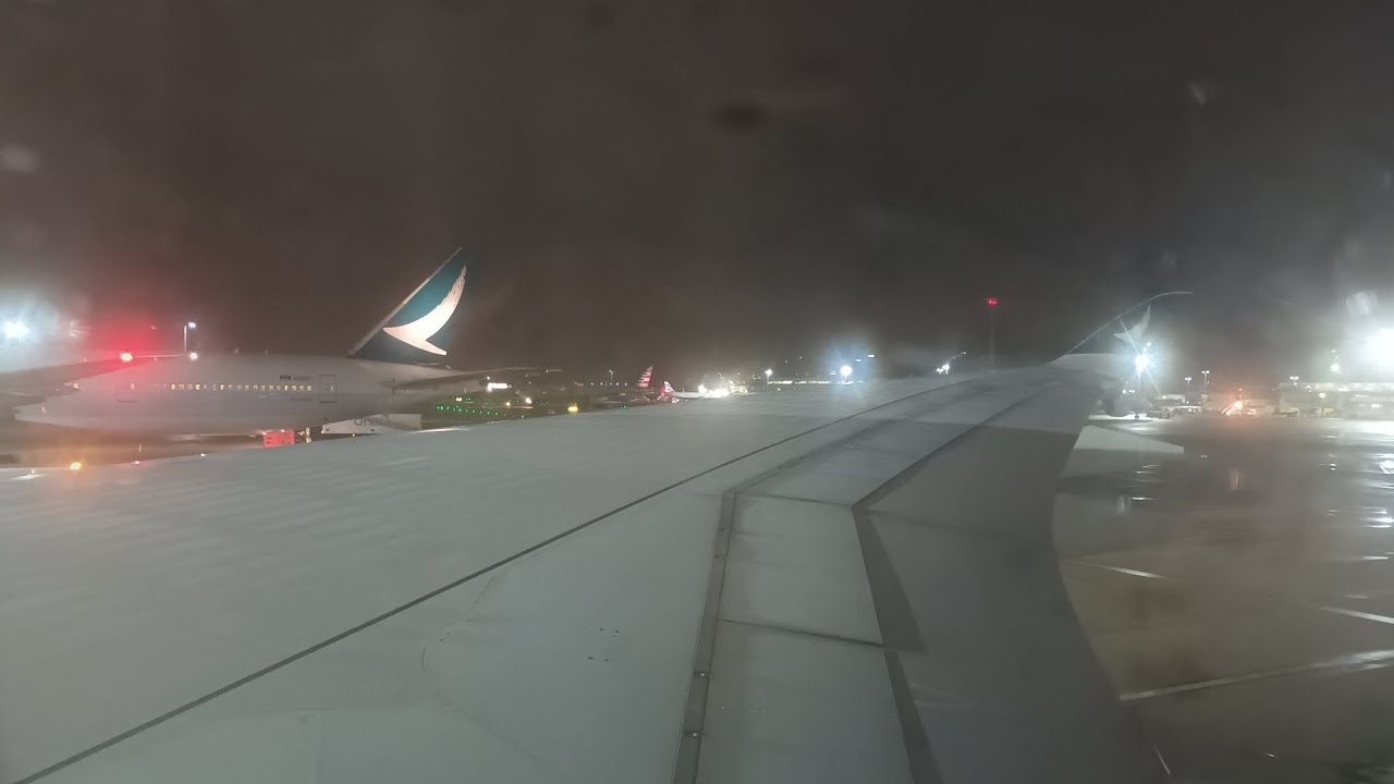 CATHAY PACIFIC | CX255 LANDING London Heathrow 27R | Airbus A350-1000 ...