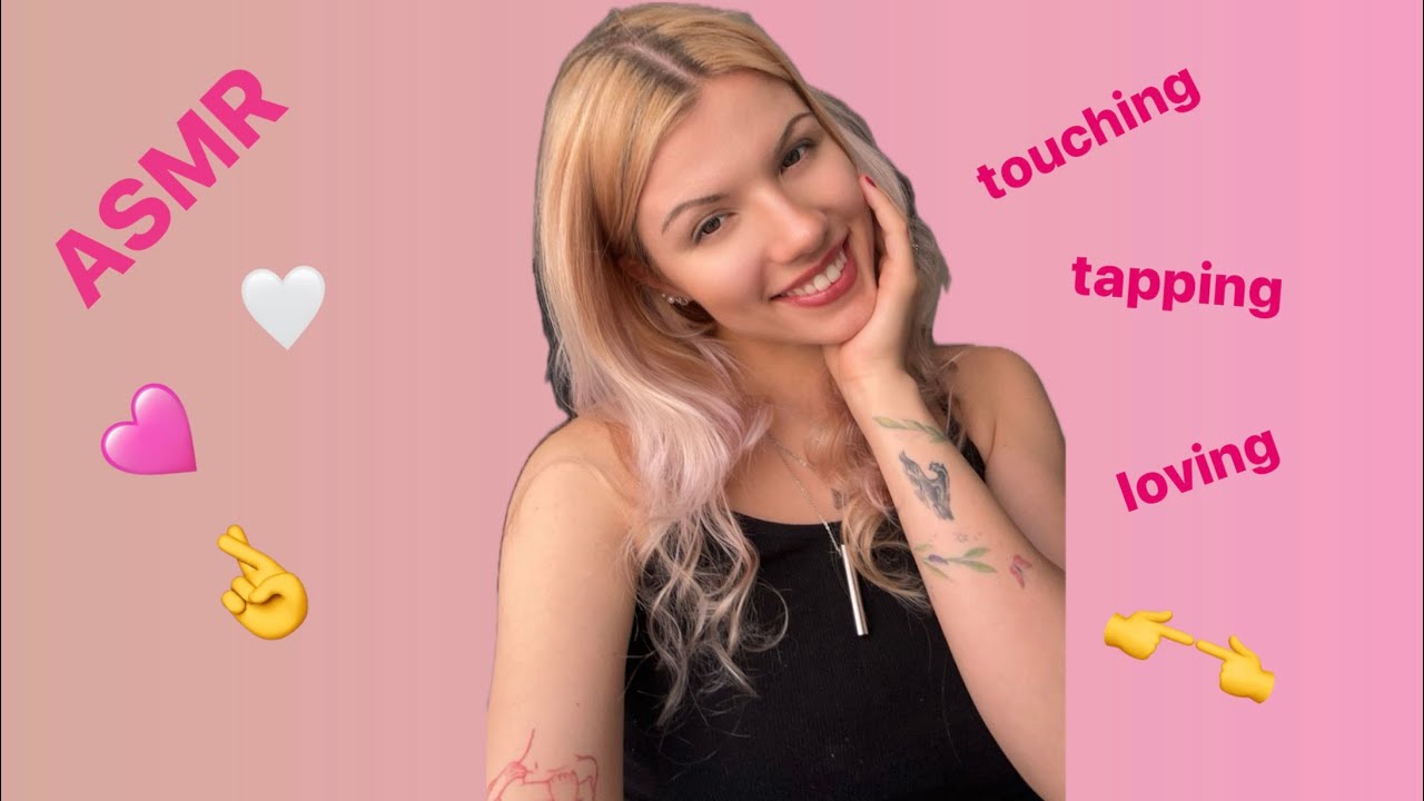 ASMR | touching, tapping- skin, microphone 🩷 - YouTube