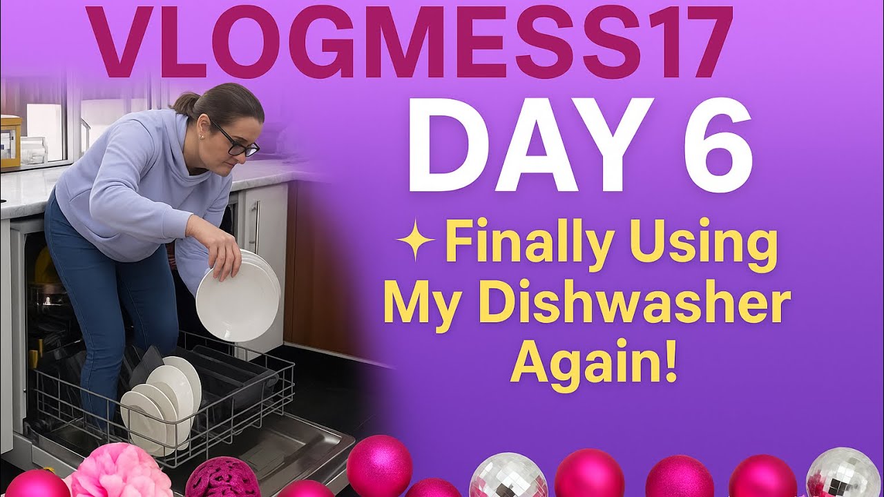 VLOGMESS17 DAY 6 | New Dishwasher, Cupboard Refresh & Fixing My Jug ...