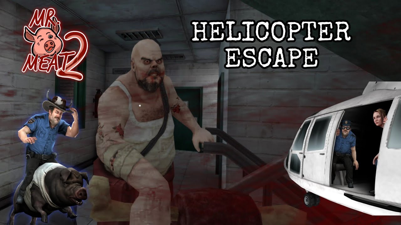MR MEAT 2 HELICOPTER ESCAPE | FULL GAMEPLAY - YouTube