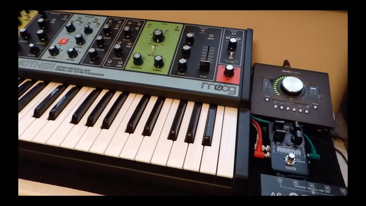 Moog Grandmother & TC Electronic Arena - YouTube