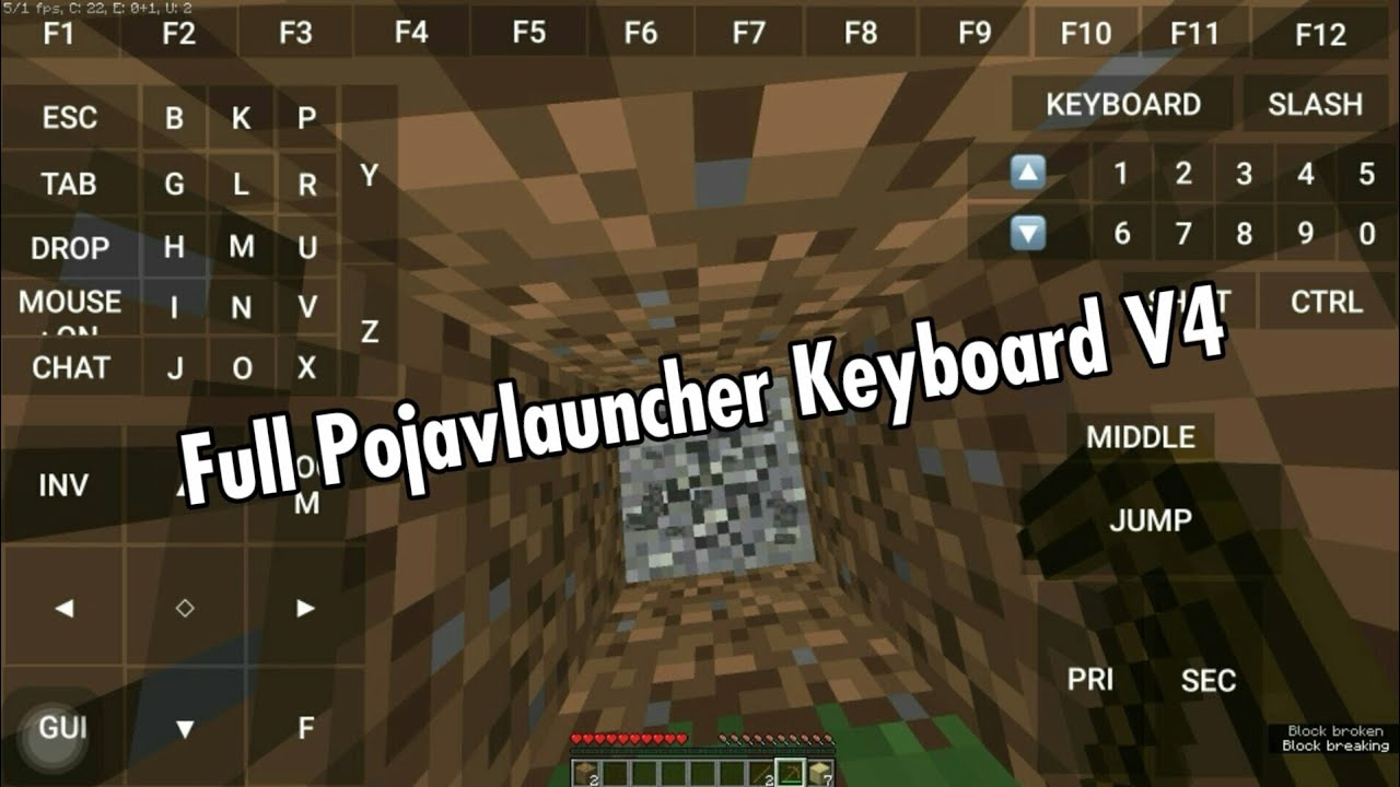 New Update!!! Pojav Launcher Keyboard V4!! - YouTube