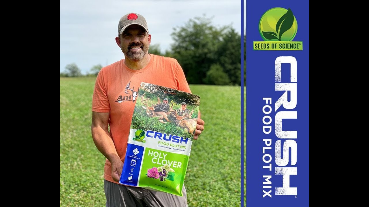 New for 2021! CRUSH® Seeds of Science™ Food Plot Mixes - YouTube