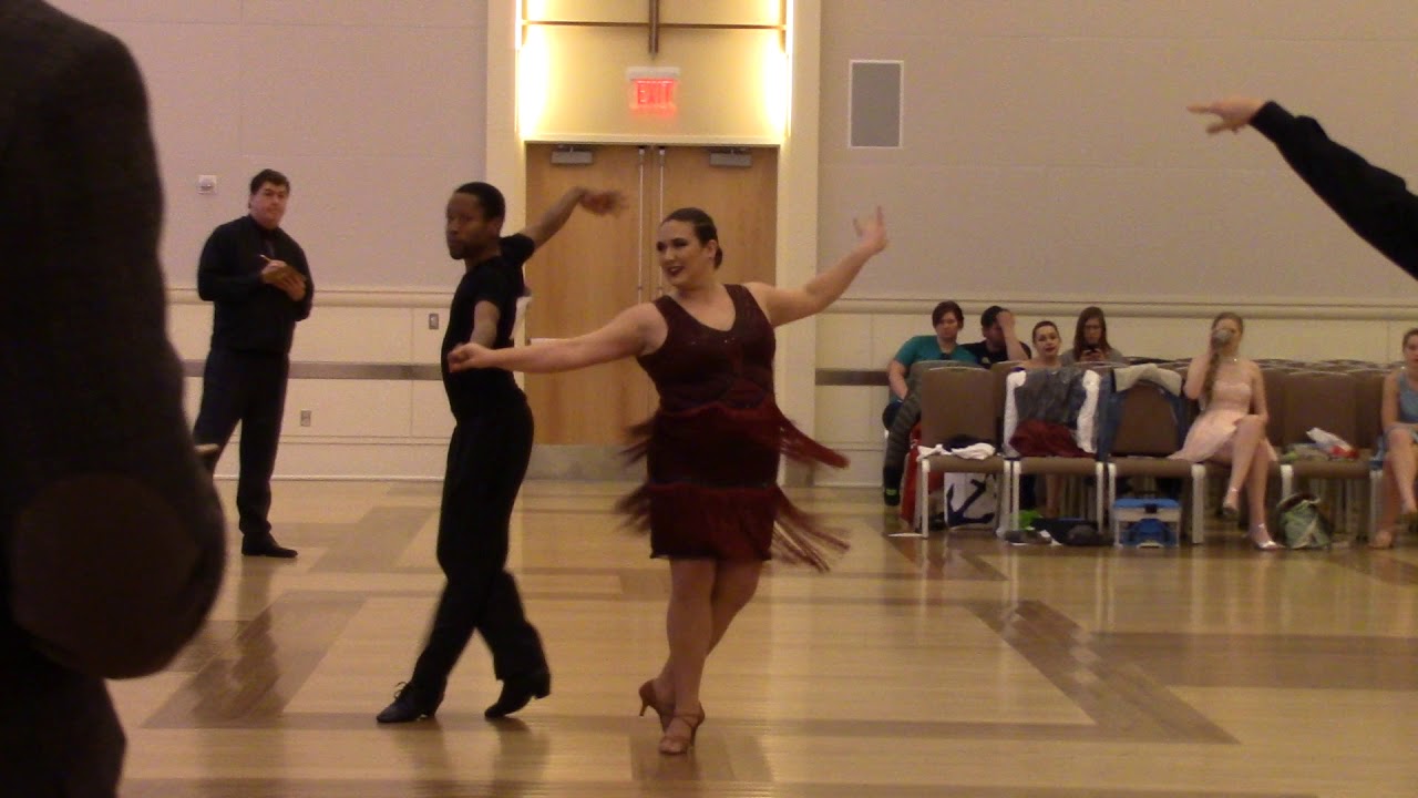 Silver American Cha Cha Final - YouTube
