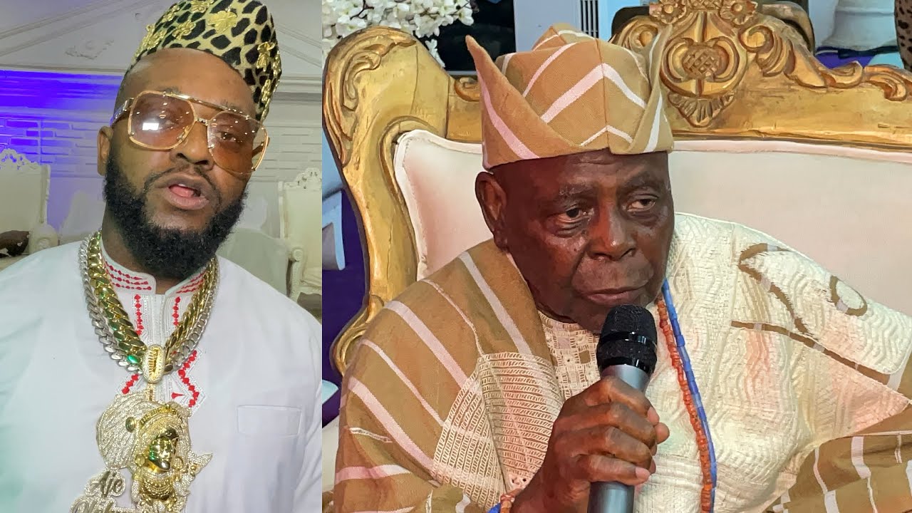 ARRIVAL OF BABA IFAYEMI ELEBUIBON TO OONI OF IFE PALACE FOR MOWA TALENT ...