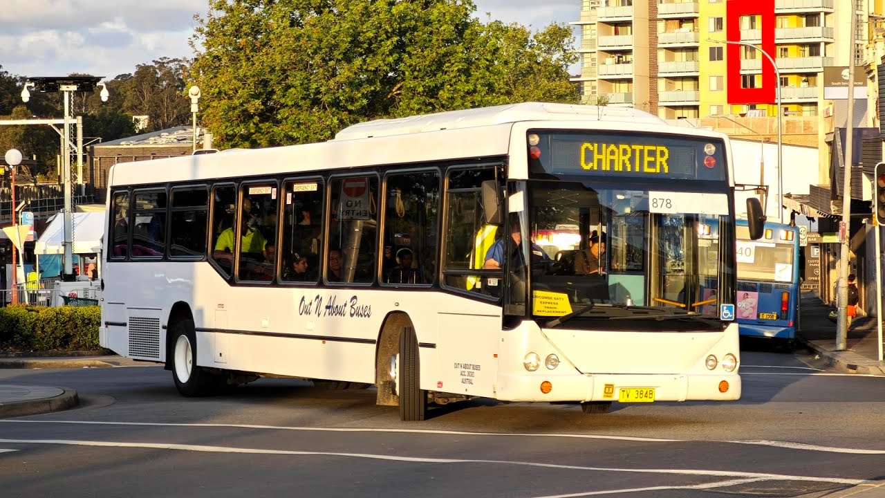 Out N About Buses TV 384B - Volvo B10BLE Custom Coaches CB60 - YouTube