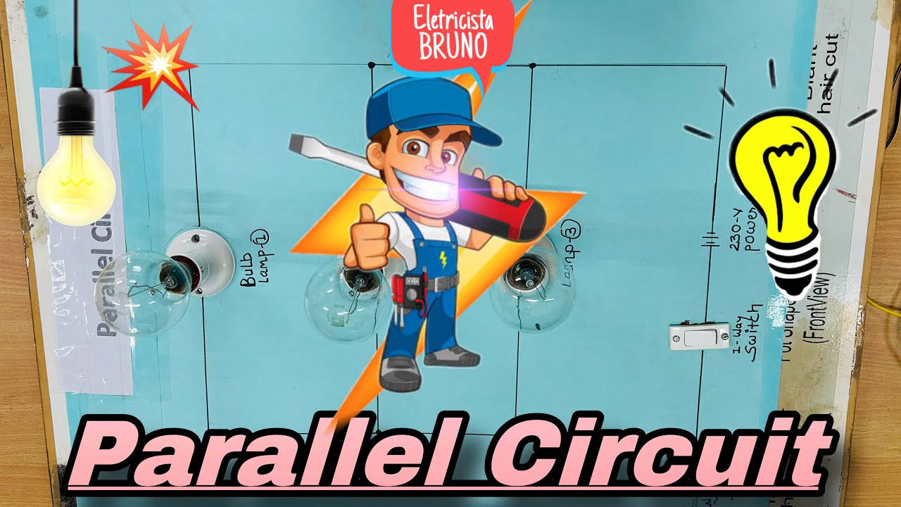 Electrical Parallel Circuit Diagram With Discription.. Electric ⚡️ ...