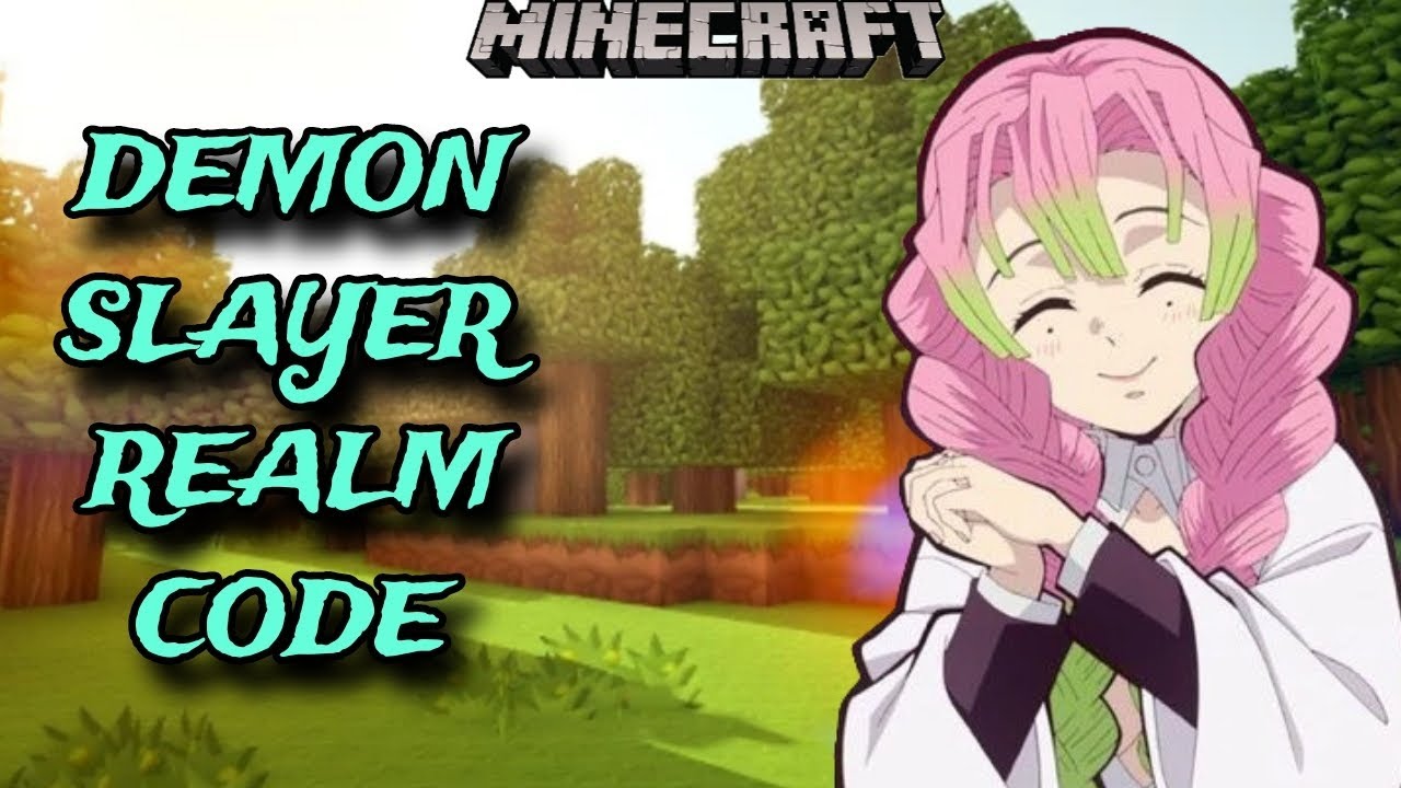 *1.20+* NEW BEST DEMON SLAYER REALM CODE FOR MINECRAFT BEDROCK EDITION ...