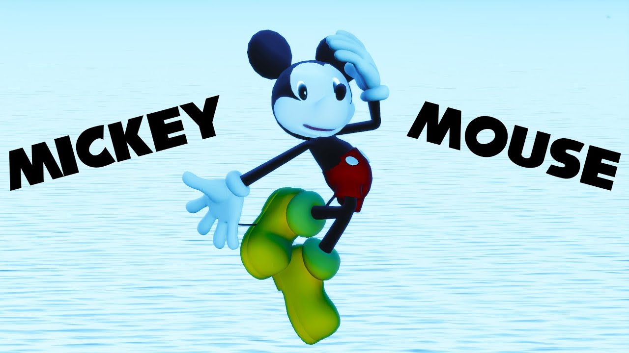 Mickey Mouse | Sonic Frontiers Mod - YouTube