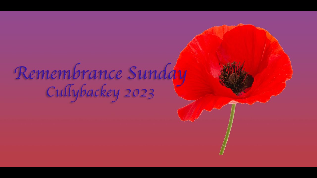 Remembrance Sunday Cullybackey 2023 (4K) - YouTube