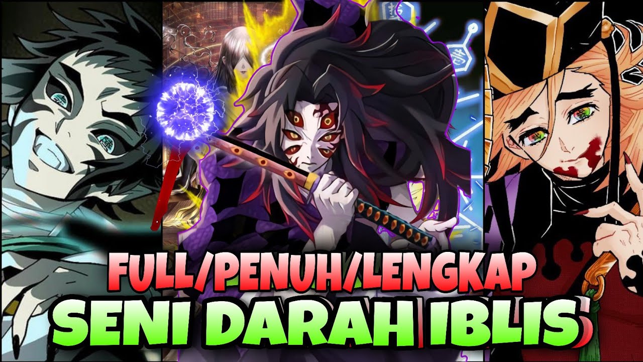 SELURUH JURUS DARAH IBLIS DI DEMON SLAYER KIMETSU NO YAIBA - YouTube