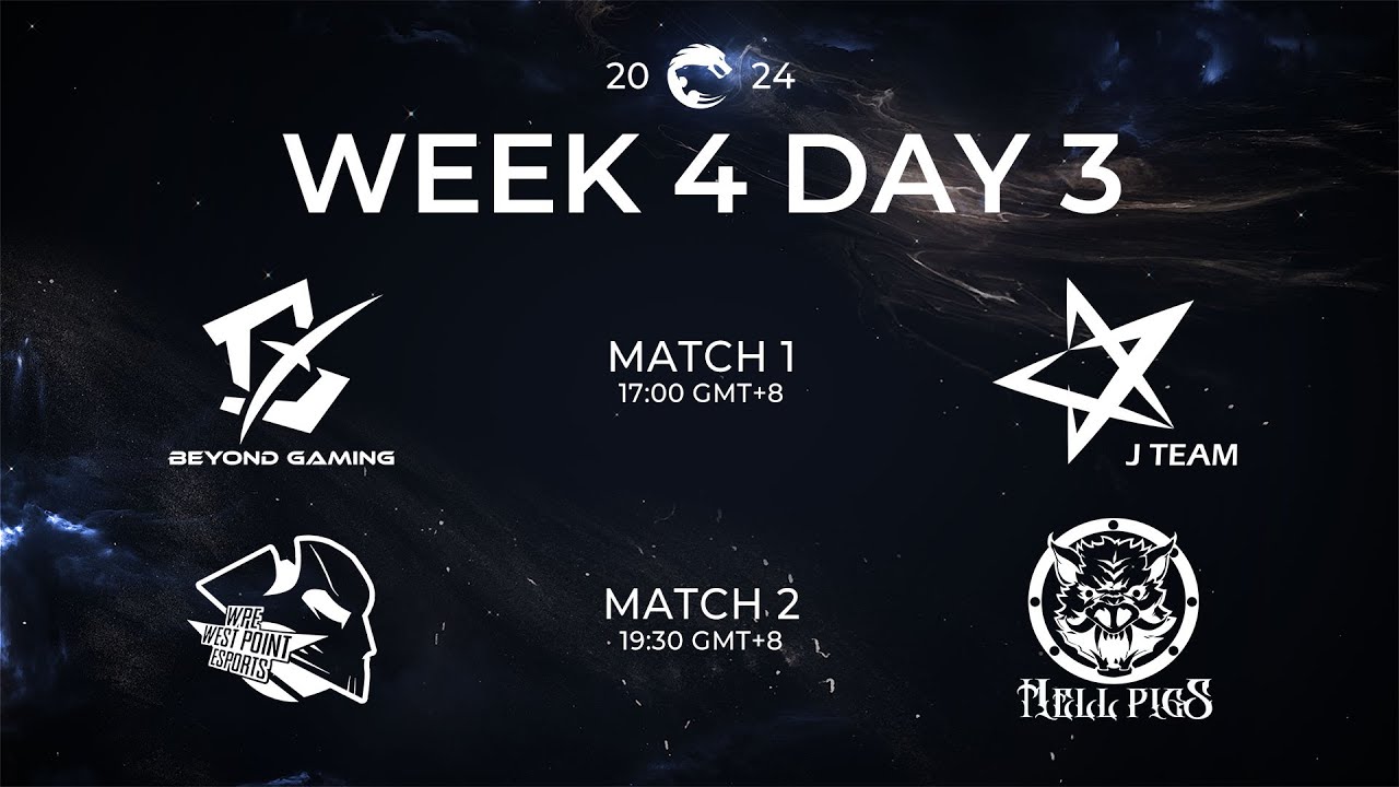 [中文] Spring Split W4D3 | JT vs BYG / WP vs HPS | PCS 春季聯賽 (2024) - YouTube