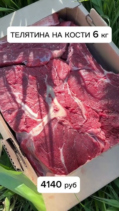 Набор фермерской телятины 6 кг! Доставка бесплатно - YouTube