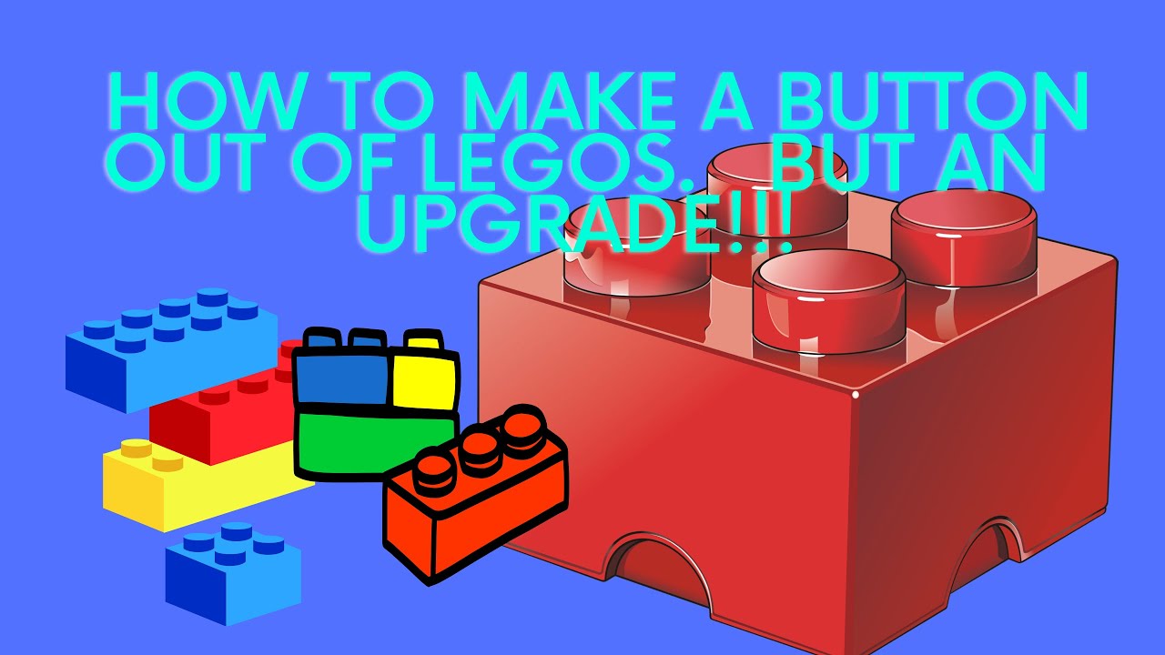 How to make a button with legos, but an upgrade! - YouTube