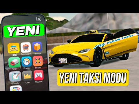 YENİ TAKSİ GÜNCELLEMESİ ile ZENGİN OLMAYA ÇALIŞTIM !! Car Parking Multiplayer