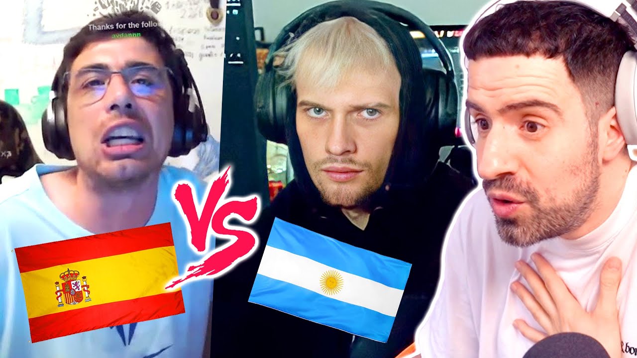 TENSE (streamer español) ATACA A ARGENTINA Y LO BANEAN DE TWITX - YouTube