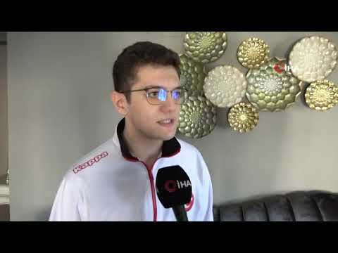 Cumhurbaşkanı’ndan sporcu bursu belgesini aldı, gözünü olimpiyatlara dikti