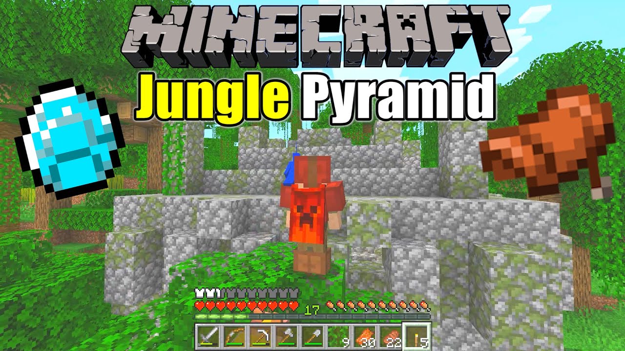 Minecraft Survival - Jungle Pyramid Secrets (Survive & Thrive 2024 ...