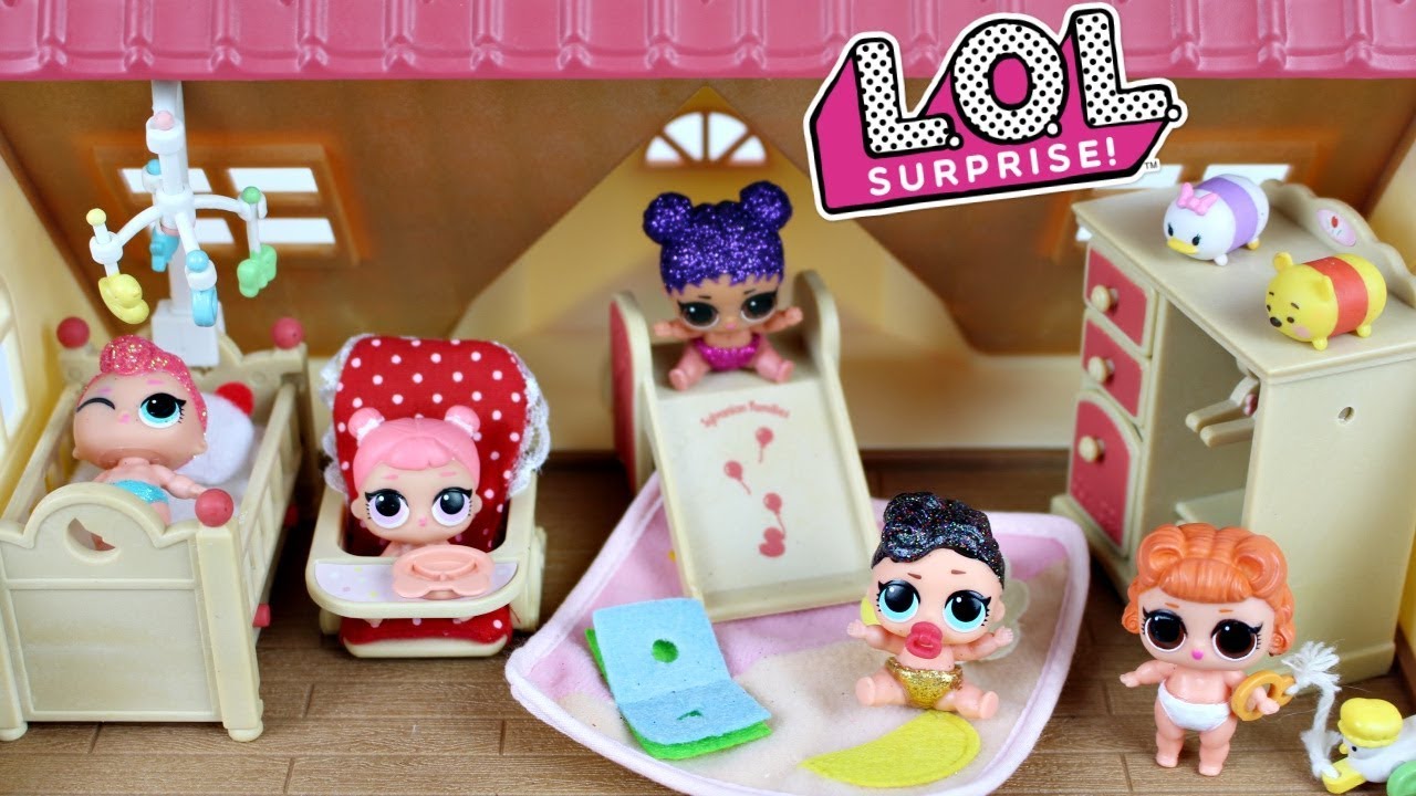 Bonecas LOL Surpresa na Creche com Bebes Lil Sisters ...