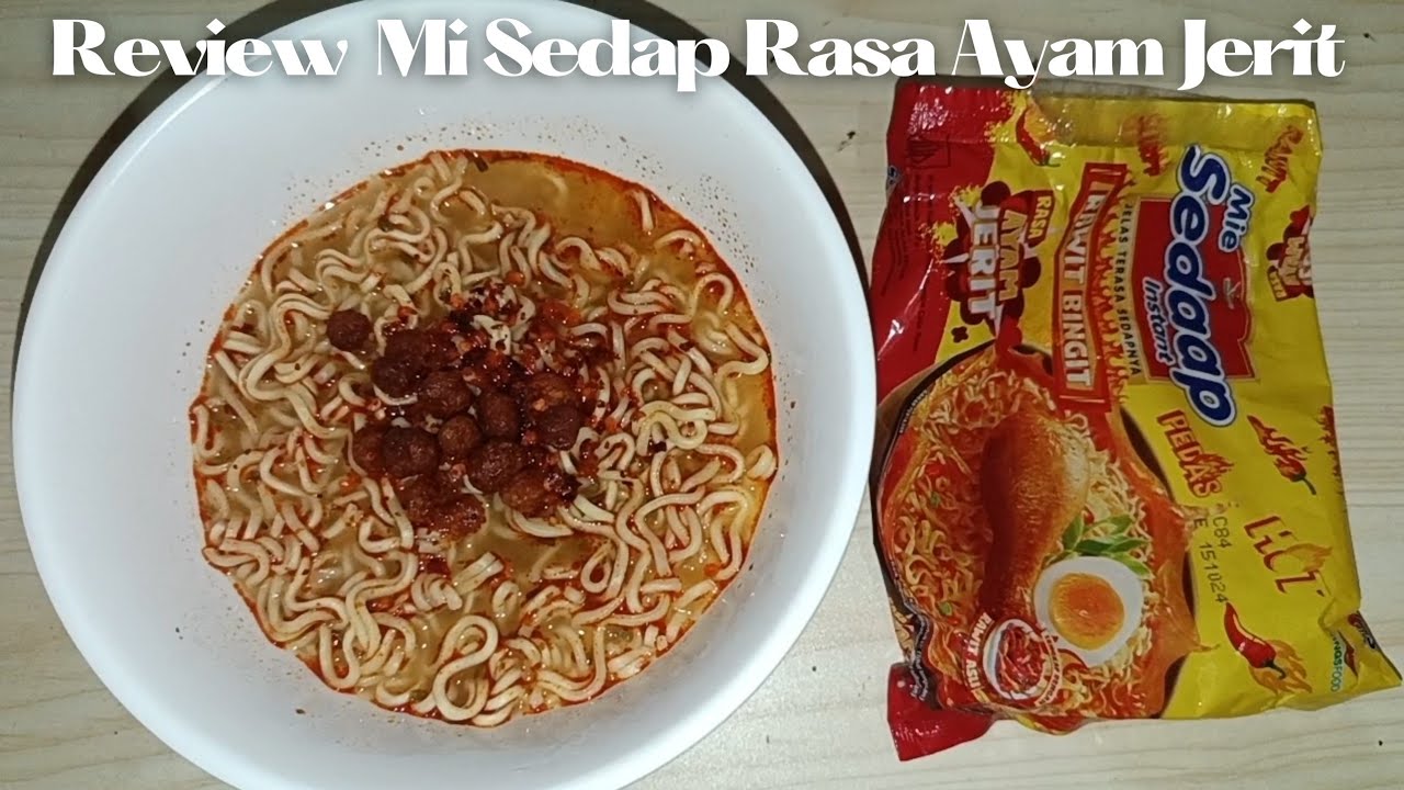 Review Mi Sedap Rasa Ayam Jerit Rawit Bingit - YouTube