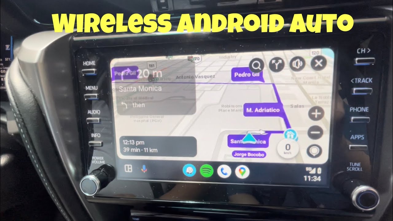 Wireless Android Auto sa Fortuner?#2023fortuner - YouTube