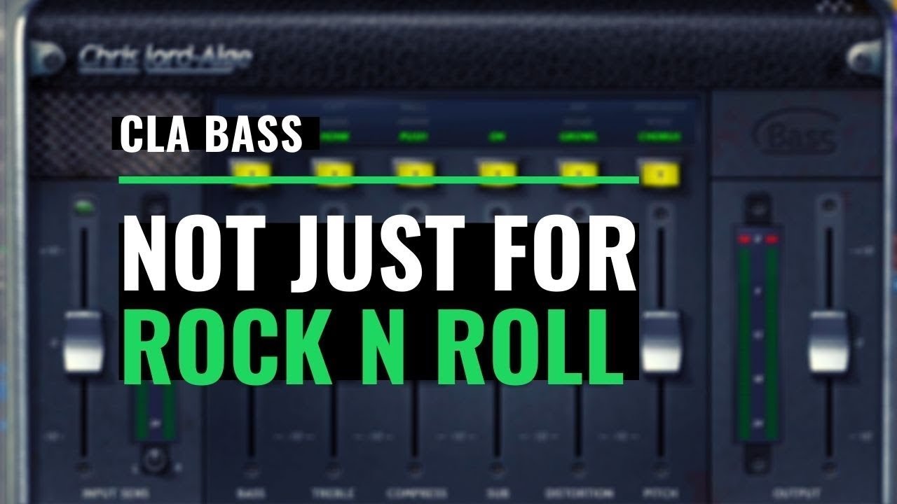 How to use Waves CLA bass on a Hip Hop track - YouTube