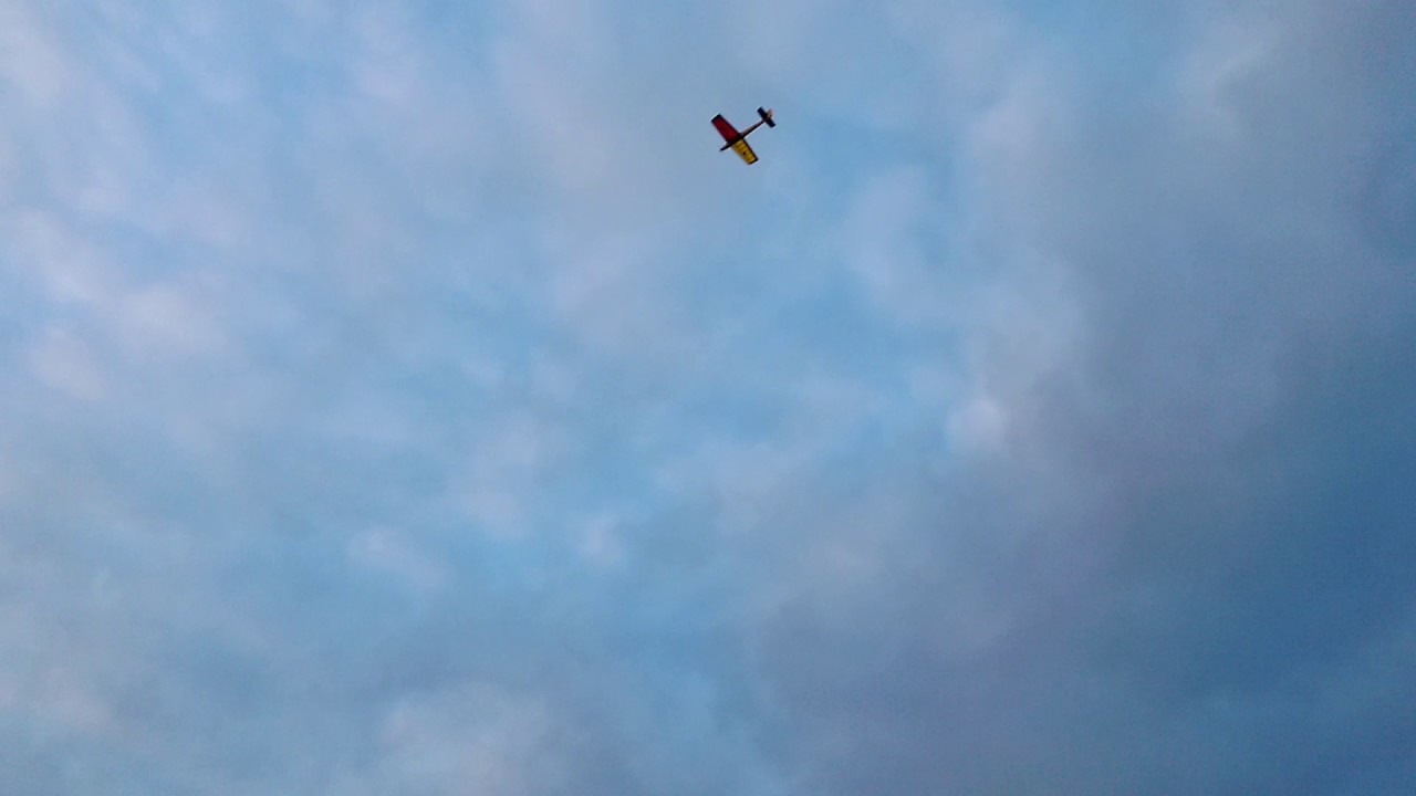 Roco rc plane - test flying. - YouTube