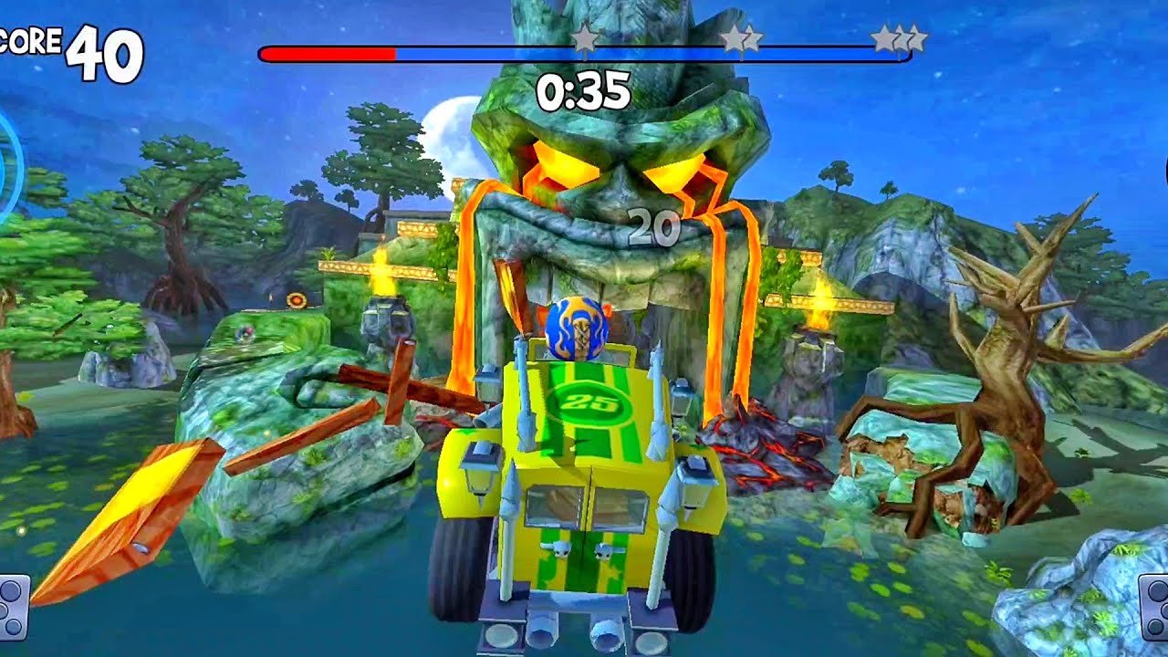 ROCKET TARGET 🎯 BEACH BUGGY RACING ANDROID HD PHONE GAME 💥 - YouTube