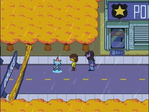 Deltarune Blue guy dancing to the new Hometown music #deltarune - YouTube