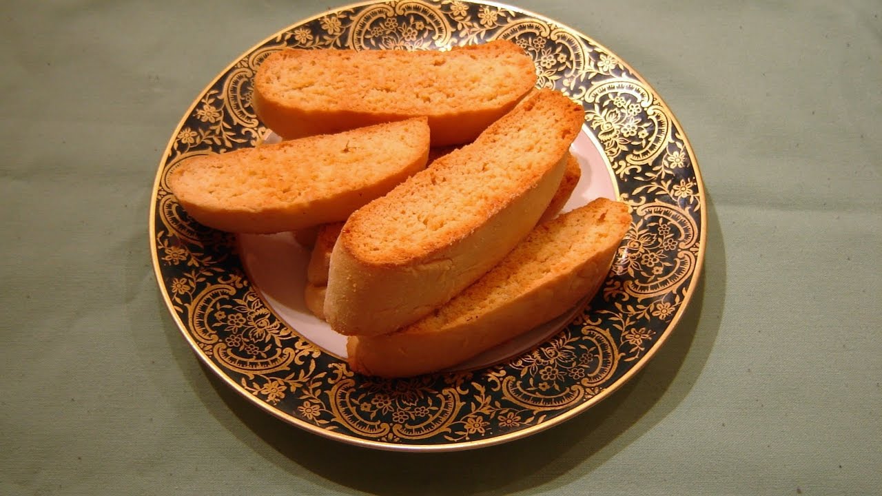 Italian Toast/Biscotti Cookies by Diane Lovetobake - YouTube