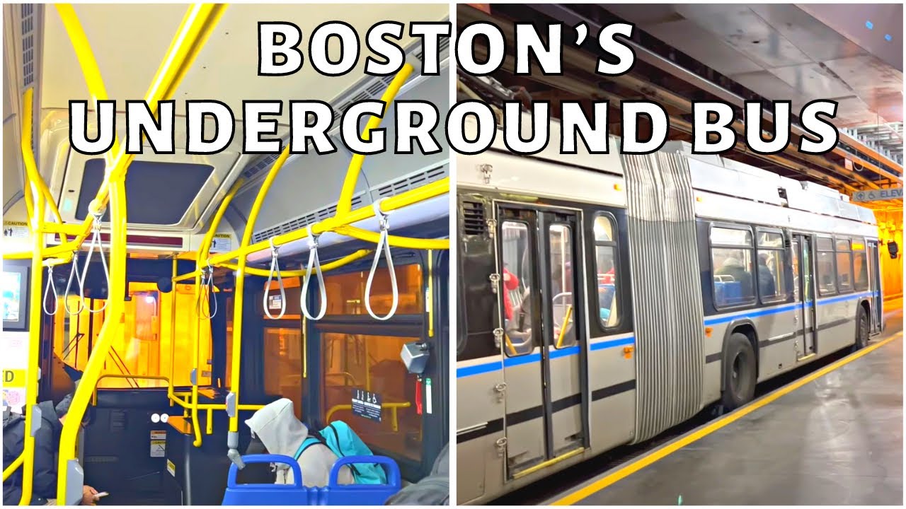 Boston’s Weird Underground Bus : Riding the Silver Line - YouTube