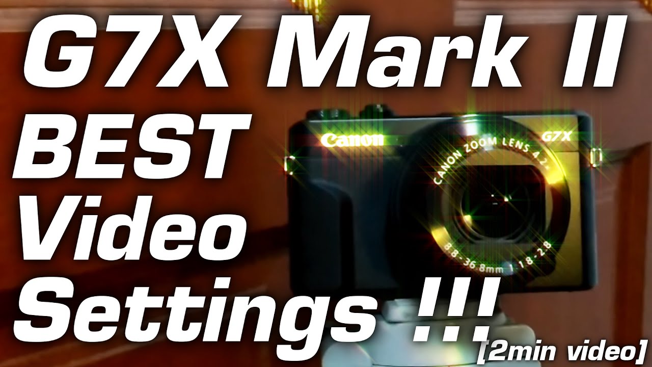 Best Video Settings for All Cameras!!! - YouTube