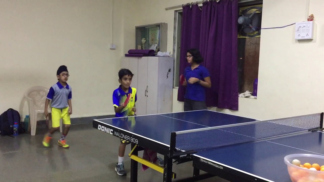 GURU Table Tennis Centre. Forehand punch practice - YouTube