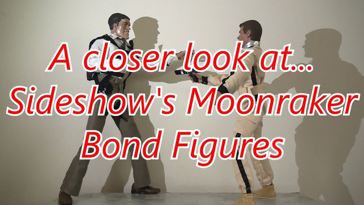 A closer look at...Sideshow's Moonraker Bond Figures - YouTube