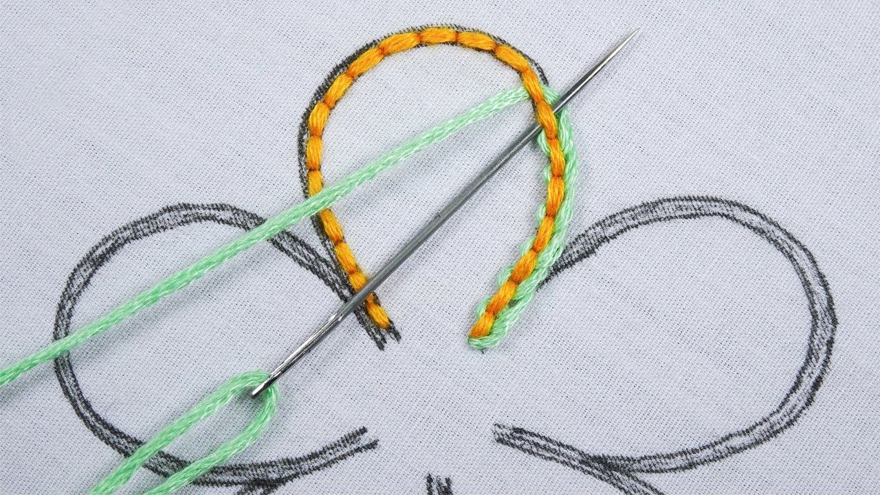 New Hand embroidery Most Strange Stitch modified needle art floral ...