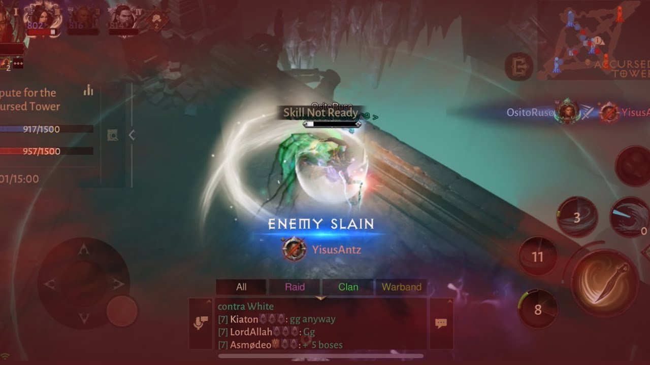 Diablo Immortal. Tower defense. ChaosSanctuary vs Valhalla. 2nd loss ...