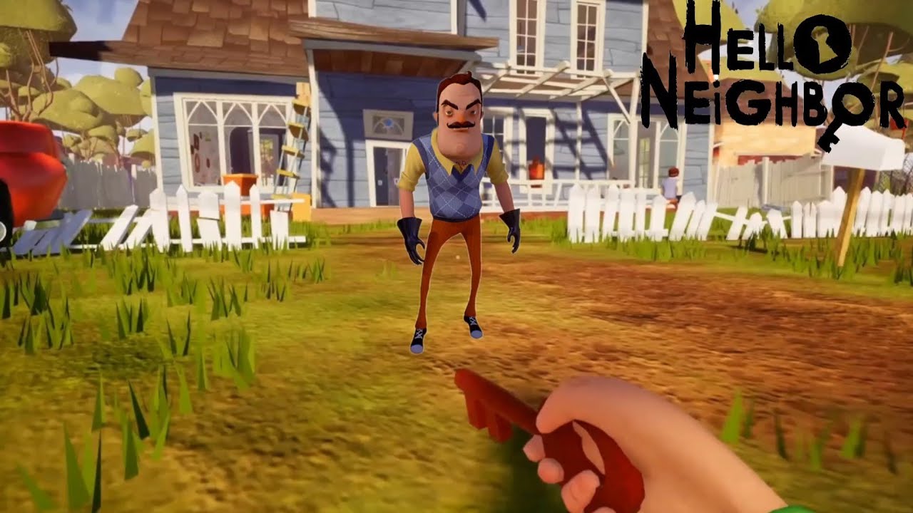 || Hello Neighbor 1 || I try to escape neighbor Uncle home - YouTube
