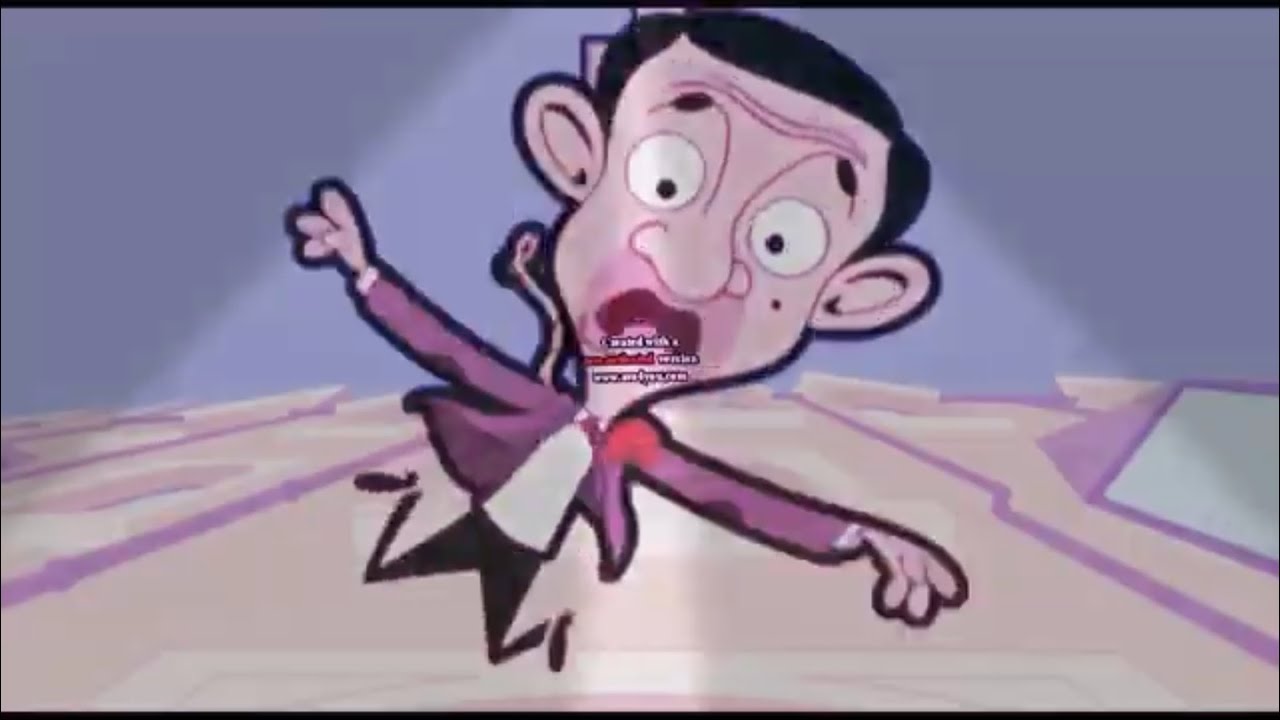 Mr Bean The Animated Series Falling Bean Dance Party Fliter - YouTube