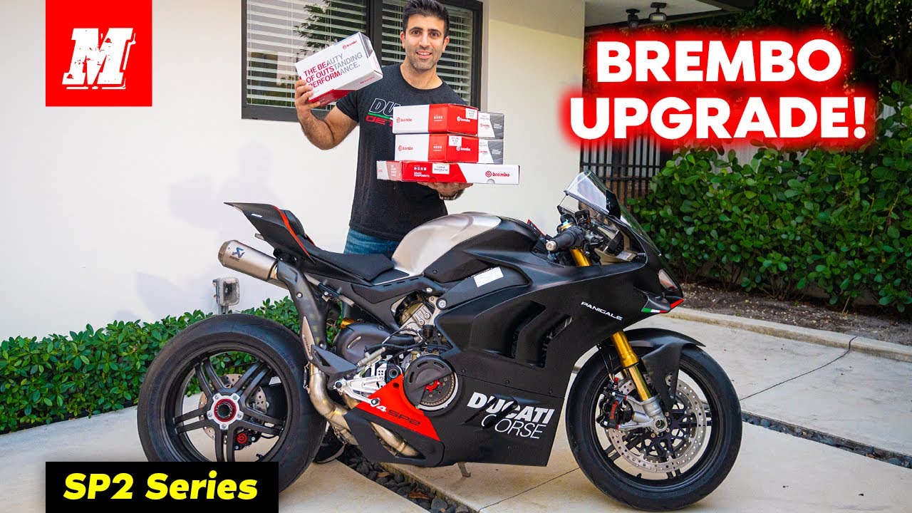 Ducati Panigale V4 SP2 Gets Brembo Upgrades! | SP2 Series Part 5 | Motomillion - YouTube